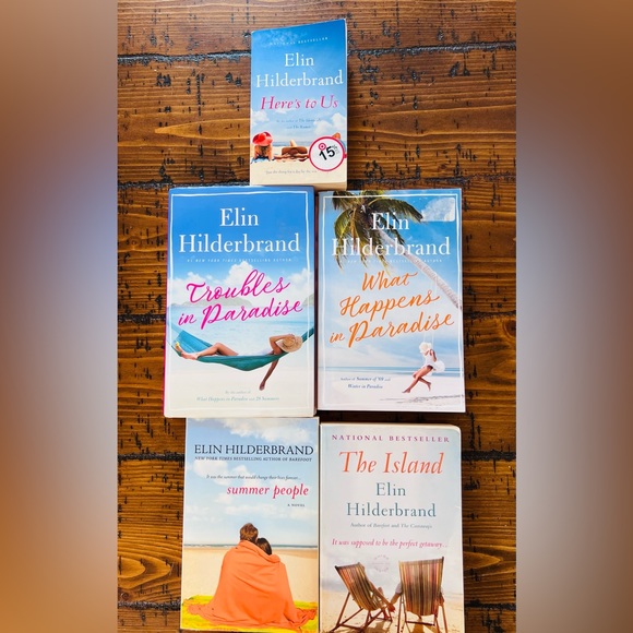 bestseller | Accents | Elin Hilderbrand Book Bundle Of Five | Poshmark